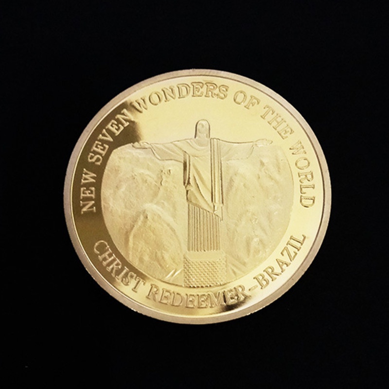 Moeda Cristo Redentor Jesus Colecionador Presente | Shopee Brasil