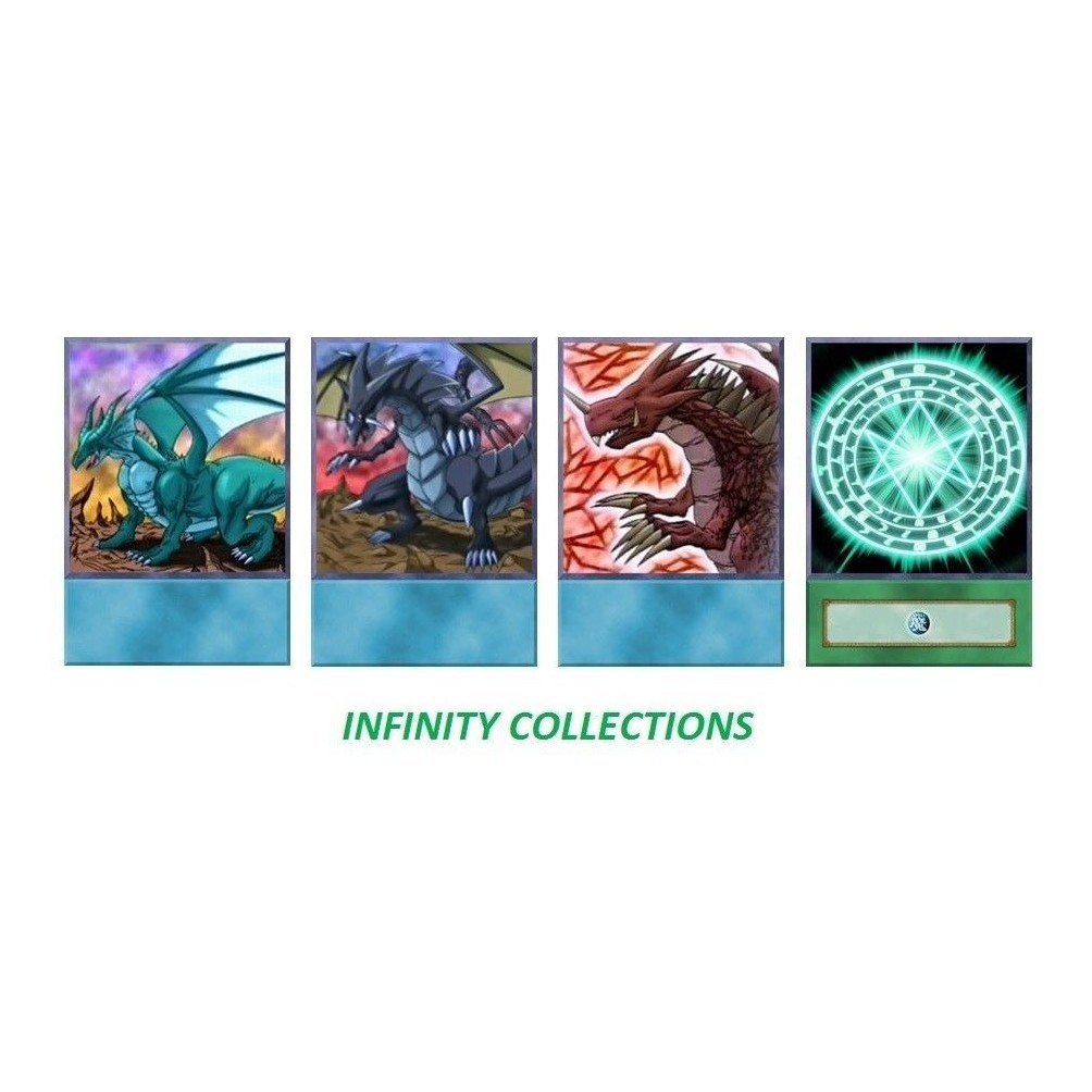 Yugioh 4x Legendary Dragons Timaeus, Critias, Hermos Orica | Shopee Brasil