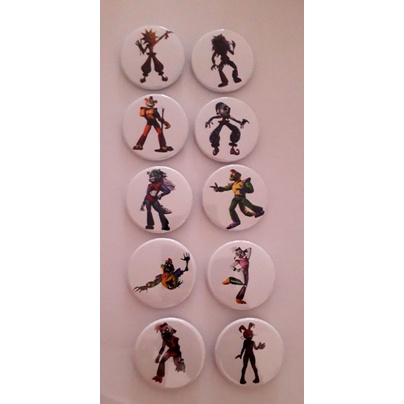 10 bottons Fnaf | Shopee Brasil