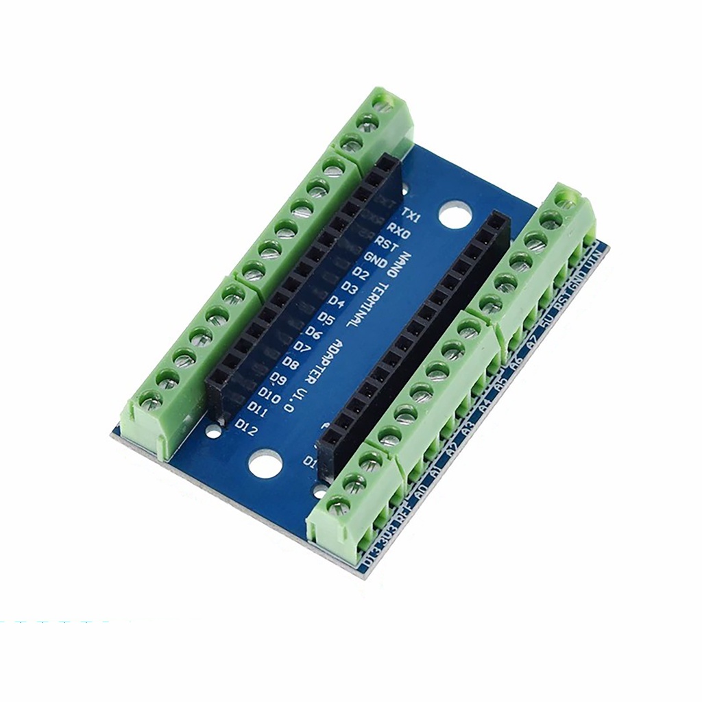 Placa Borne Terminal Adaptador Compativel Arduino Nano V3.0 | Shopee Brasil