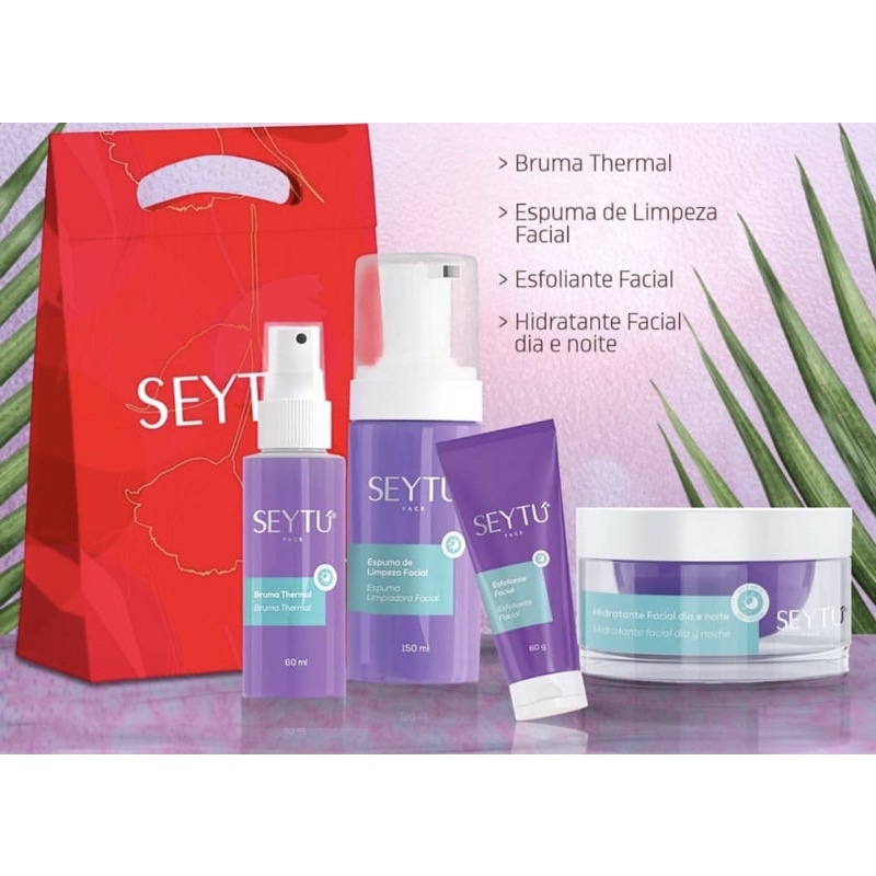 KIT SKINCARE FACIAL SEYTÚ COSMÉTICA. | Shopee Brasil