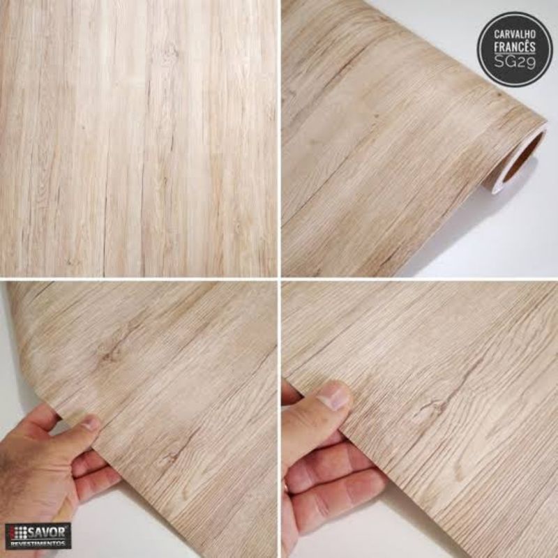 Papel de Parede Contact Adesivo Envelopamento Parede e Móveis 1M x 45 ...