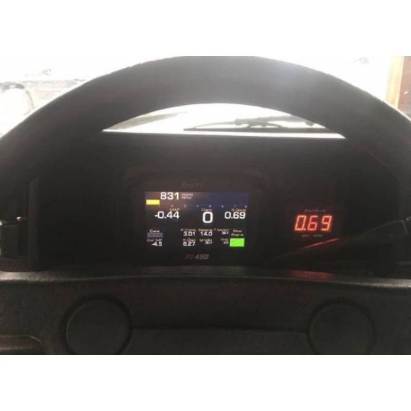 Suporte Fueltech Ft 450/550 Fixação Inferior 90º + 1 Suporte Wideband ...