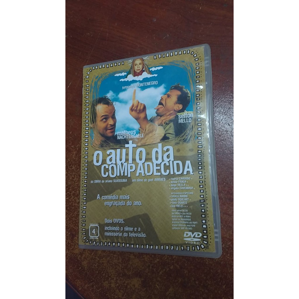 Dvd O Auto Da Compadecida Duplo | Shopee Brasil