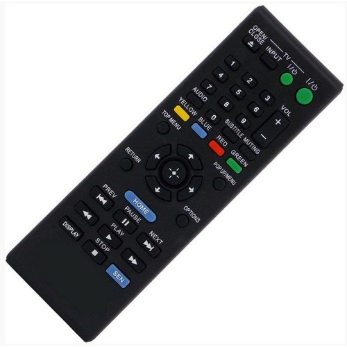 Controle Remoto Blu-ray Sony Bdp-s390w / Bdp-s490 | Shopee Brasil
