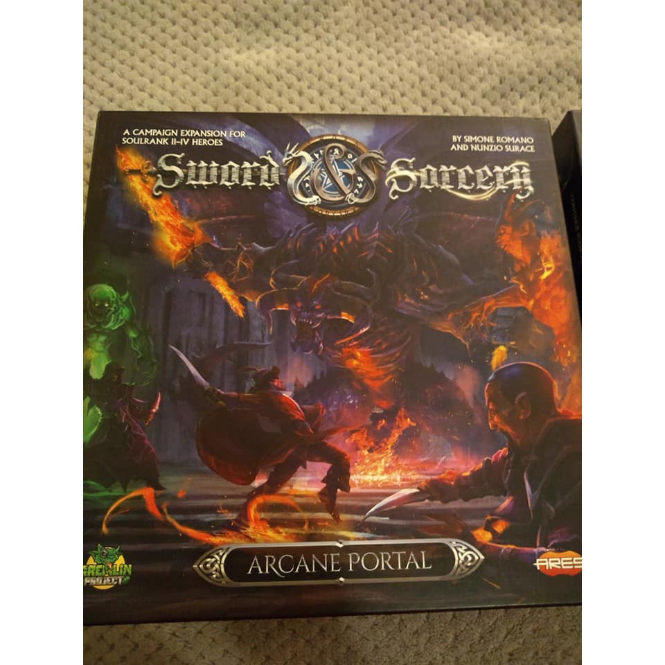 Sword & sorcery ( arcane portal ) | Shopee Brasil
