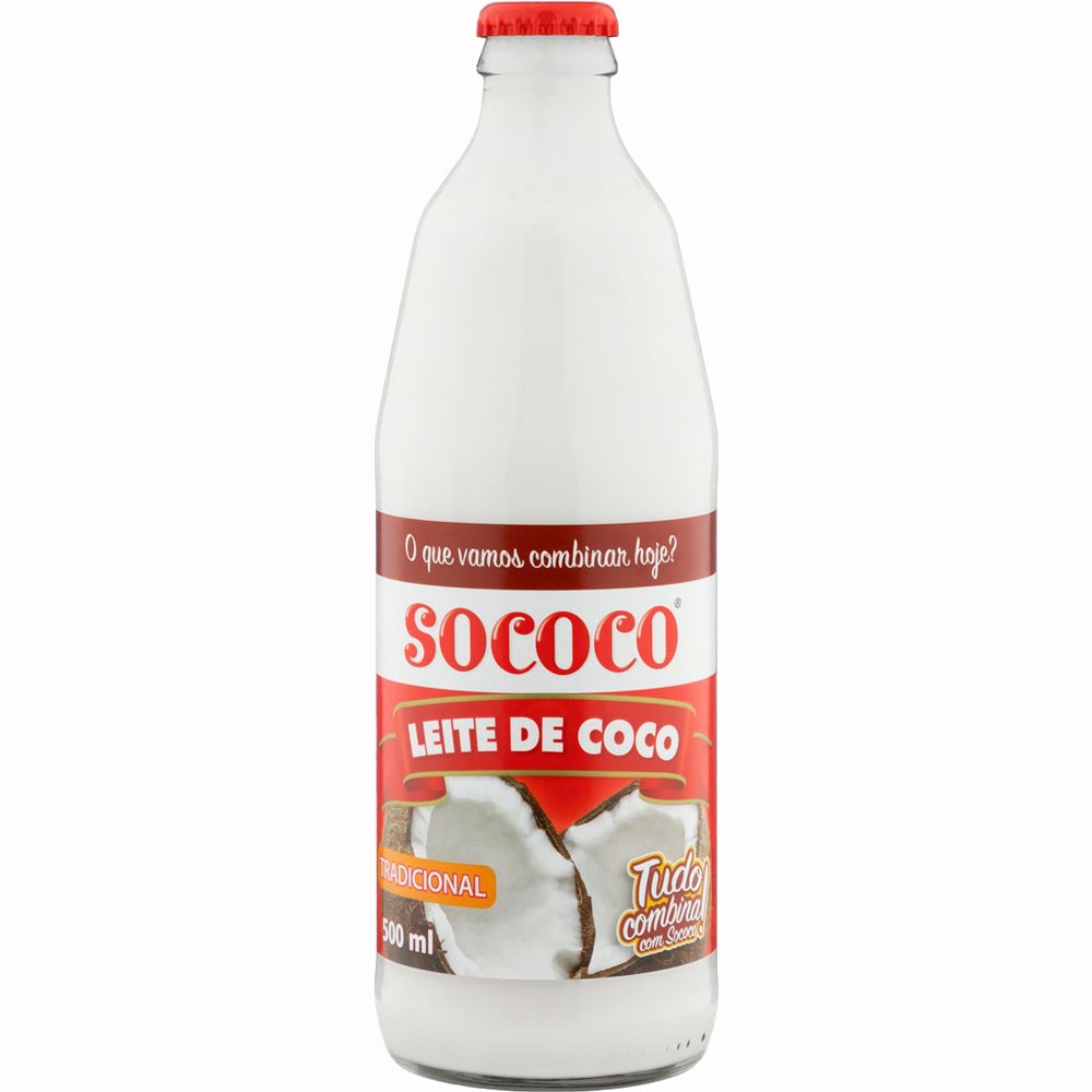 Leite De Coco Tradicional 500ml Sococo | Shopee Brasil