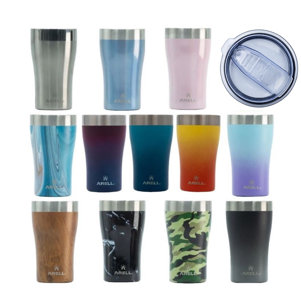 Copo Térmico Arell com tampa 500ml Original | Shopee Brasil