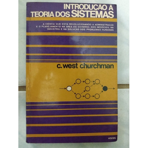 Livro - Introdução À Teoria Dos Sistemas - C. West Churchman | Shopee ...