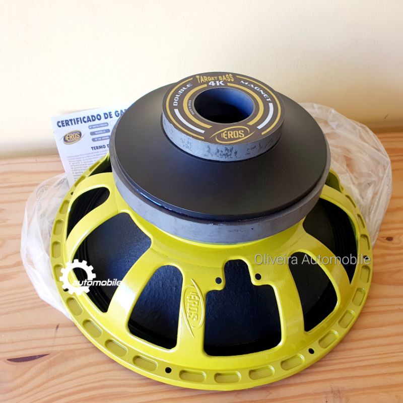 alto falante Eros 4K de 15 polegadas Amarelo 2000w RMS 4ohms | Shopee Brasil