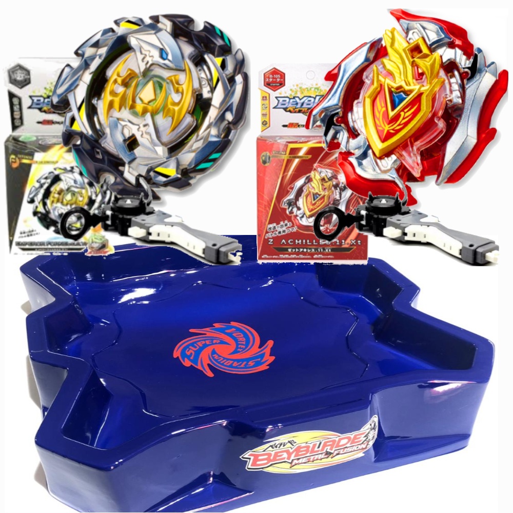 Beyblade Emperor Forneus vs Z - Achilles Arena - TOP GYRO | Shopee Brasil