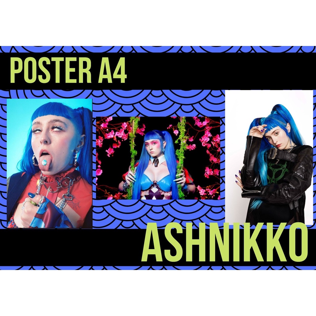 Poster A4 Ashnikko | Shopee Brasil