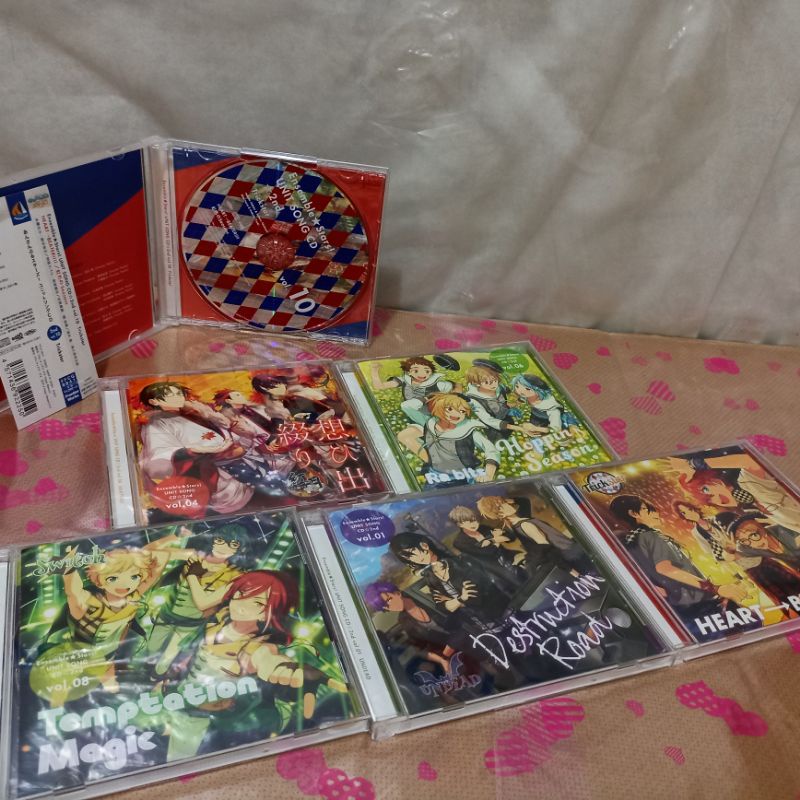 CDS Ensemble Stars - Akatsuki, Ra*bits, Switch, Undead, Trickstar | Shopee Brasil