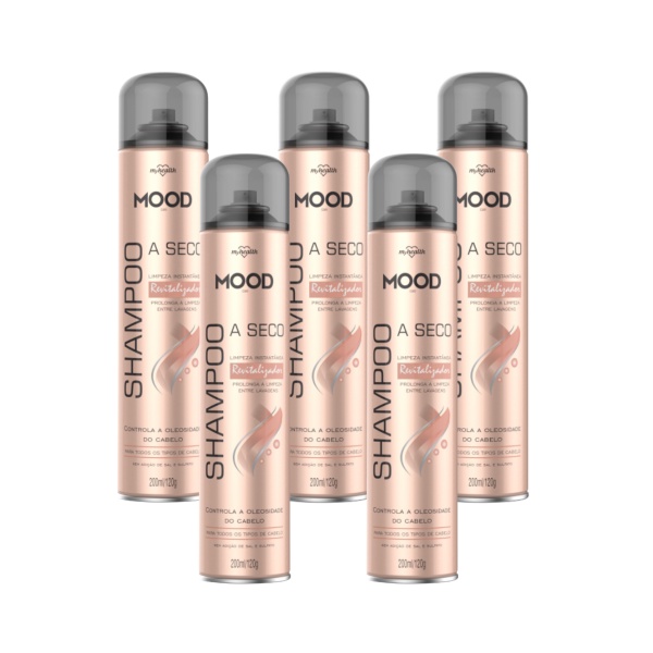 Mood Shampoo a Seco | Shopee Brasil