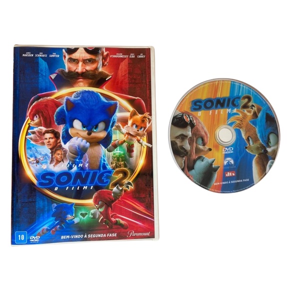 DVD - Sonic 2 - O Filme - Dublado e Legendado | Shopee Brasil