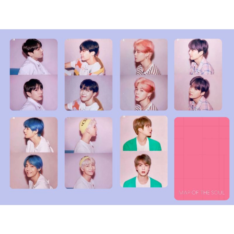 BTS Photocard Card Bts Fanmade K-pop | Shopee Brasil