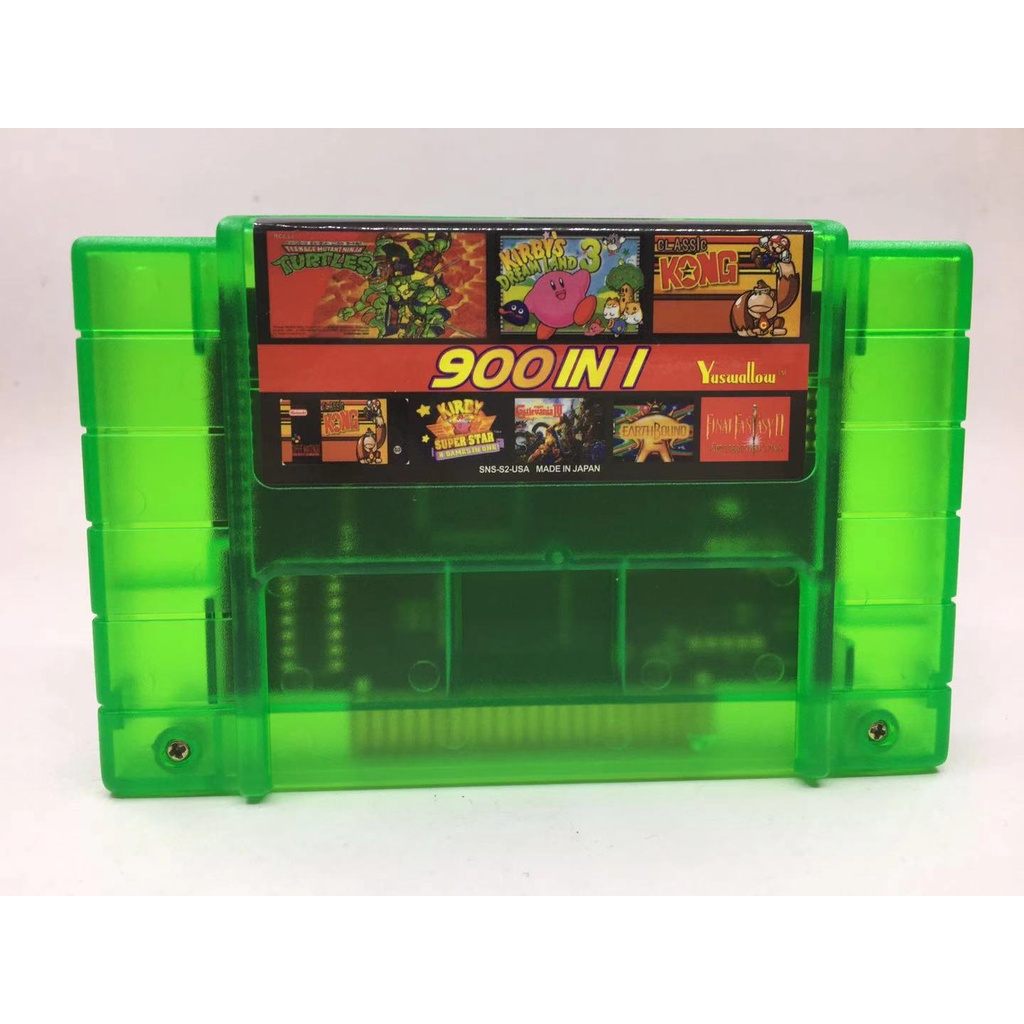[2023 Novo Estilo SFC/SNES Queimando Cartão SUPER EVERDRIVE 900 Em 1 ...
