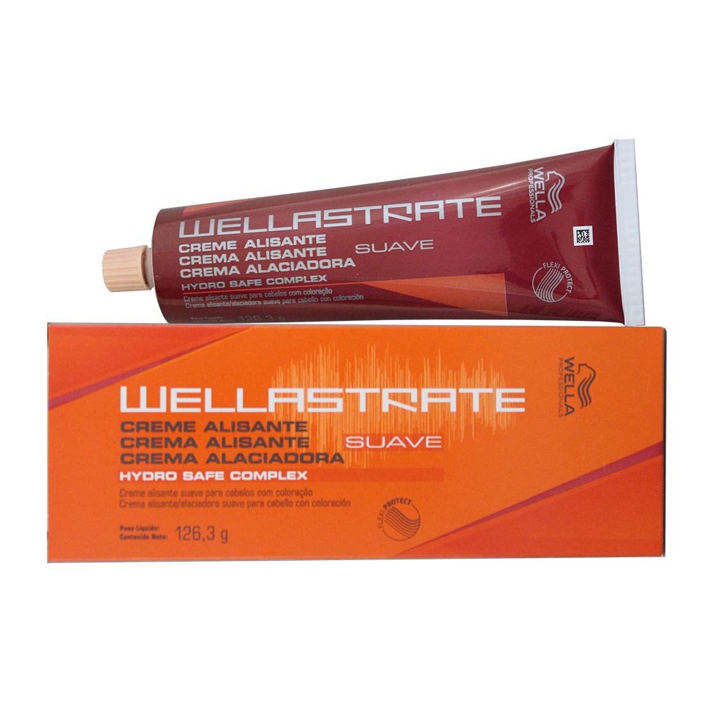 Wella Professionals Wellastrate Creme Alizante Suave 126,3g | Shopee Brasil