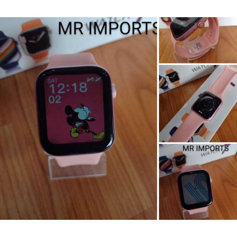 smartwatch x7+max com varias whatfaces coloca foto na tela compativel ...