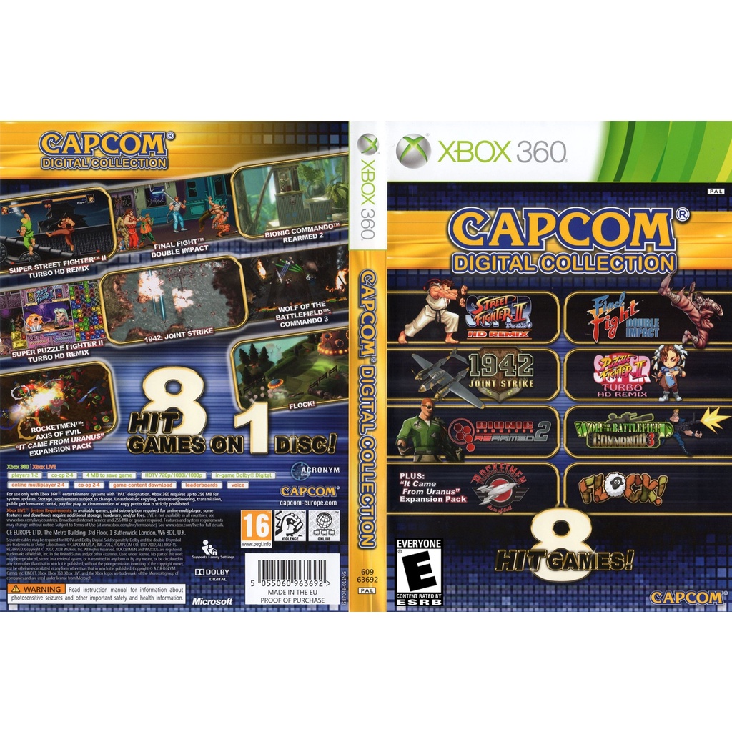 Capcom dig. collection P/ XBOX360 (LTU/LT/JTAG/RGH) | Shopee Brasil