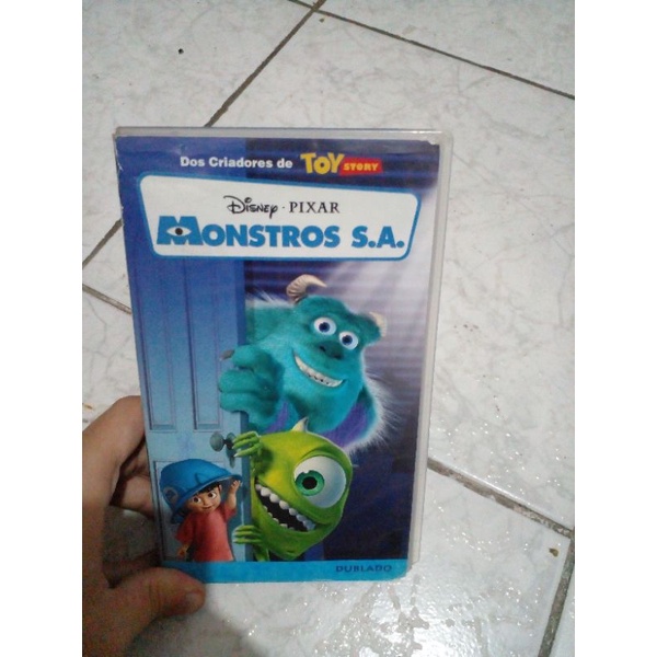 VHS Monstros S.A ( dublado) | Shopee Brasil