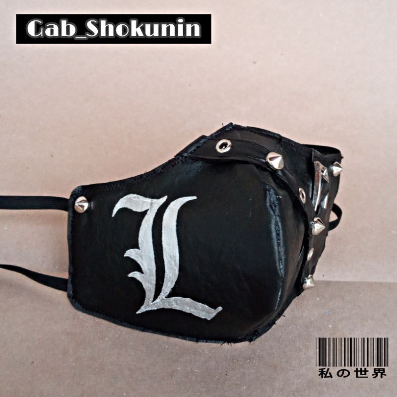 Anime Death Note Máscara Fashion | Shopee Brasil