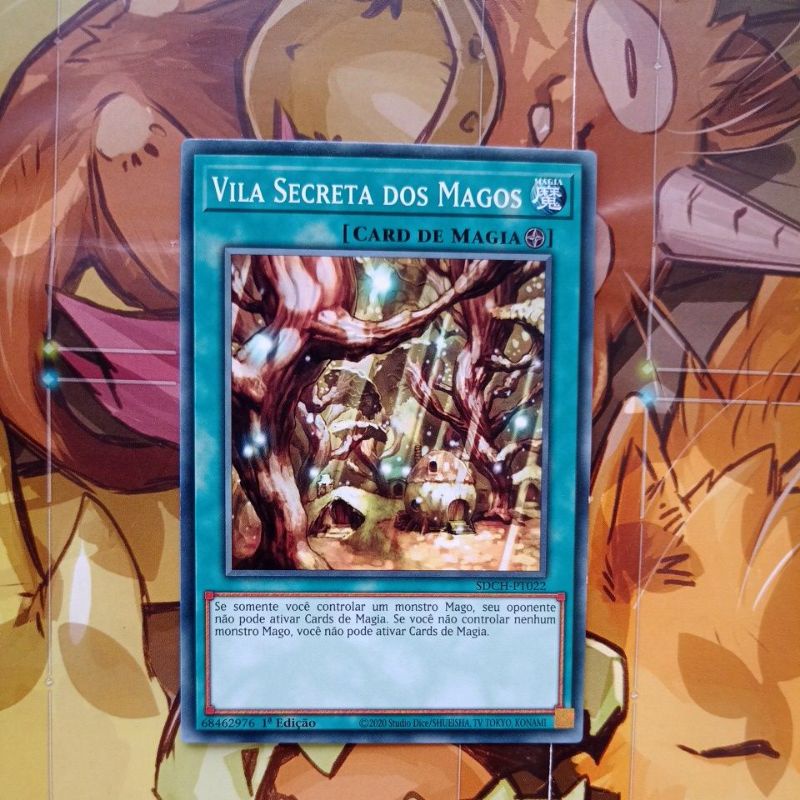 Vila secreta dos magos ORIGINAL yugioh | Shopee Brasil