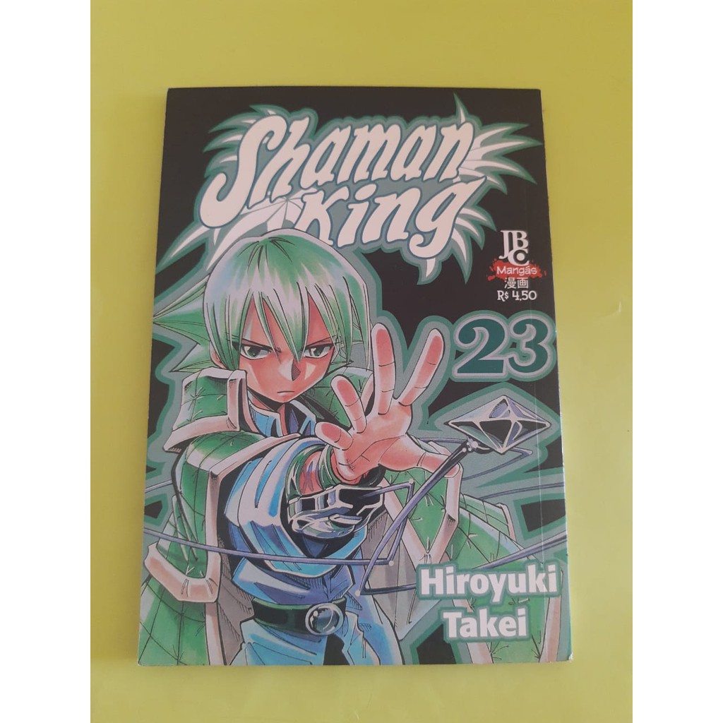 Mangá - Shaman King 23 - Hiroyuki Takei | Shopee Brasil