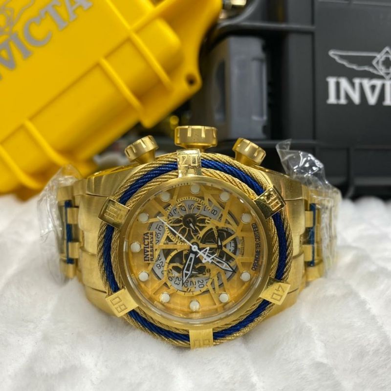 INVICTA Zeus Bolt Skeleton | Shopee Brasil