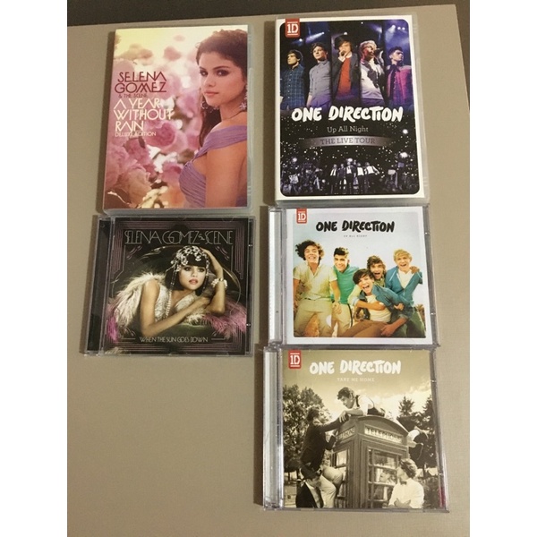 CD / DVD - Selena Gomez e One direction | Shopee Brasil