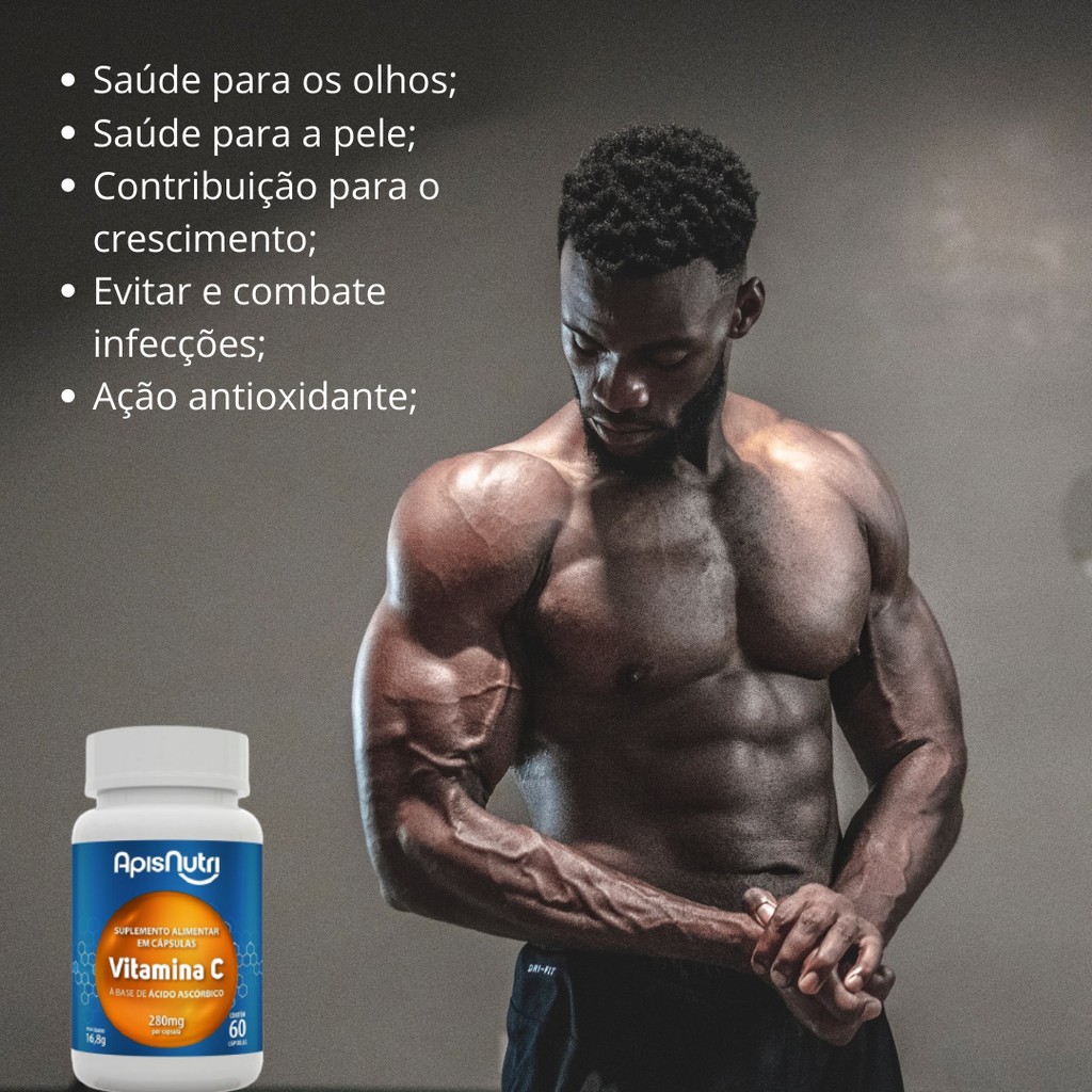 Vitamina C (60 caps) | Shopee Brasil