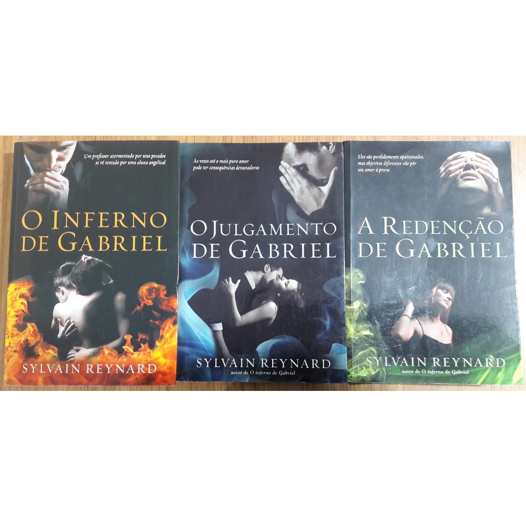 Livro Trilogia O Inferno de Gabriel, O Julgamento de Gabriel e A ...