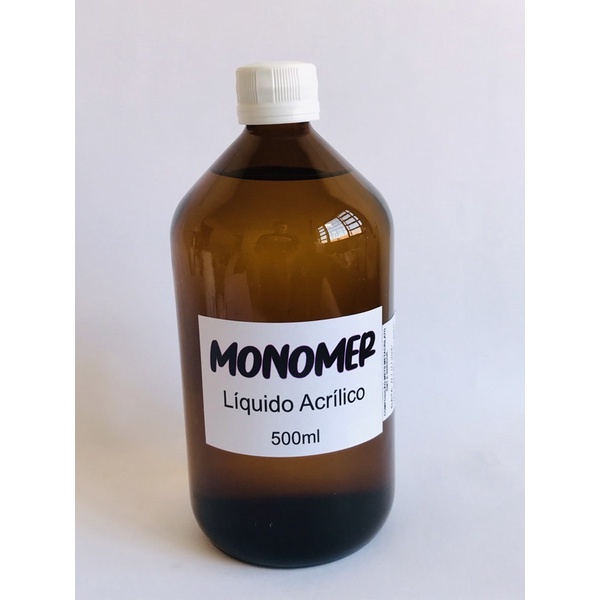 Monomer líquido acrílico para unha porcelana 500 ml | Shopee Brasil