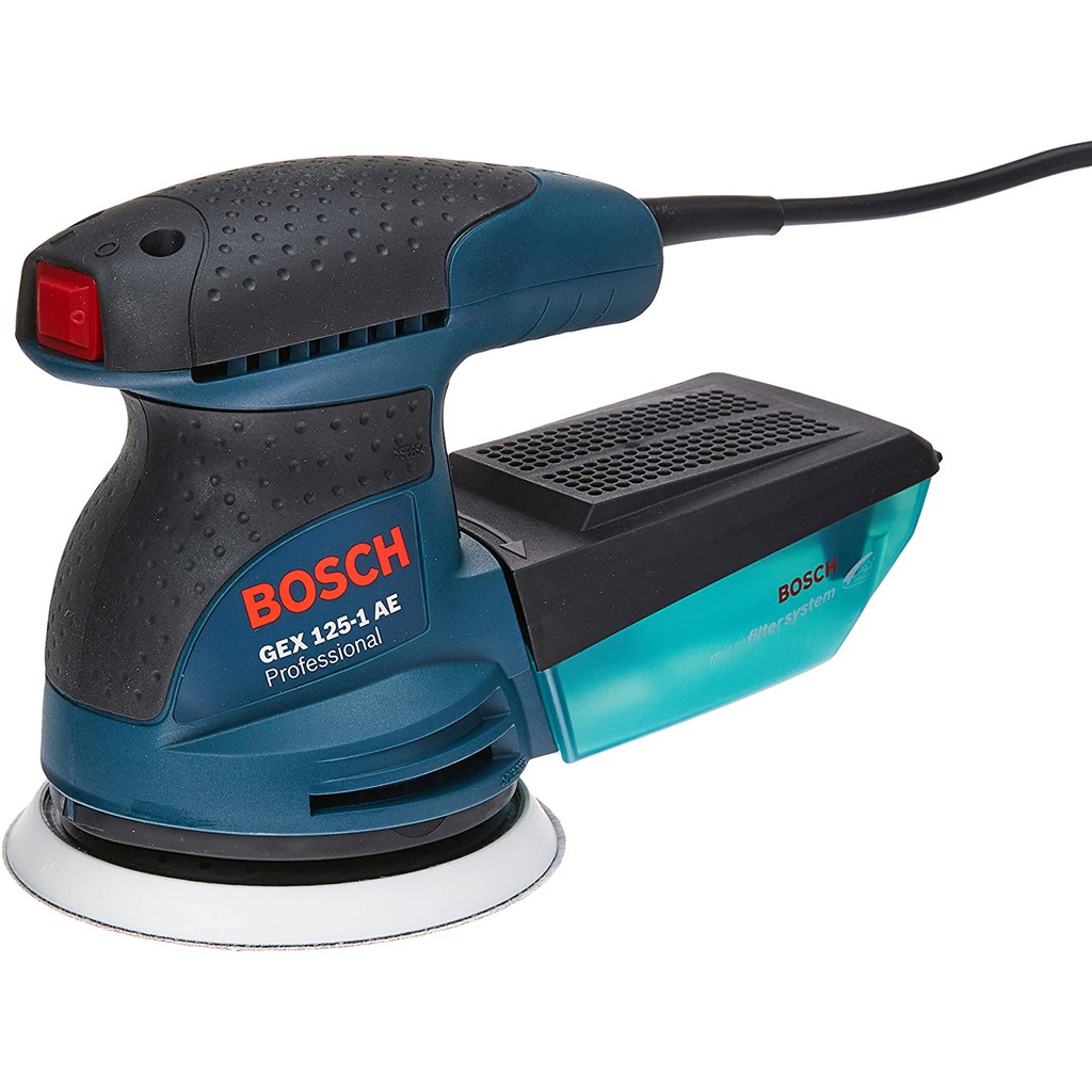 Lixadeira Roto Orbital - Profissional - Bosch - GEX 125-1 AE - 250W - 220V com 1 Coletor de pó ...