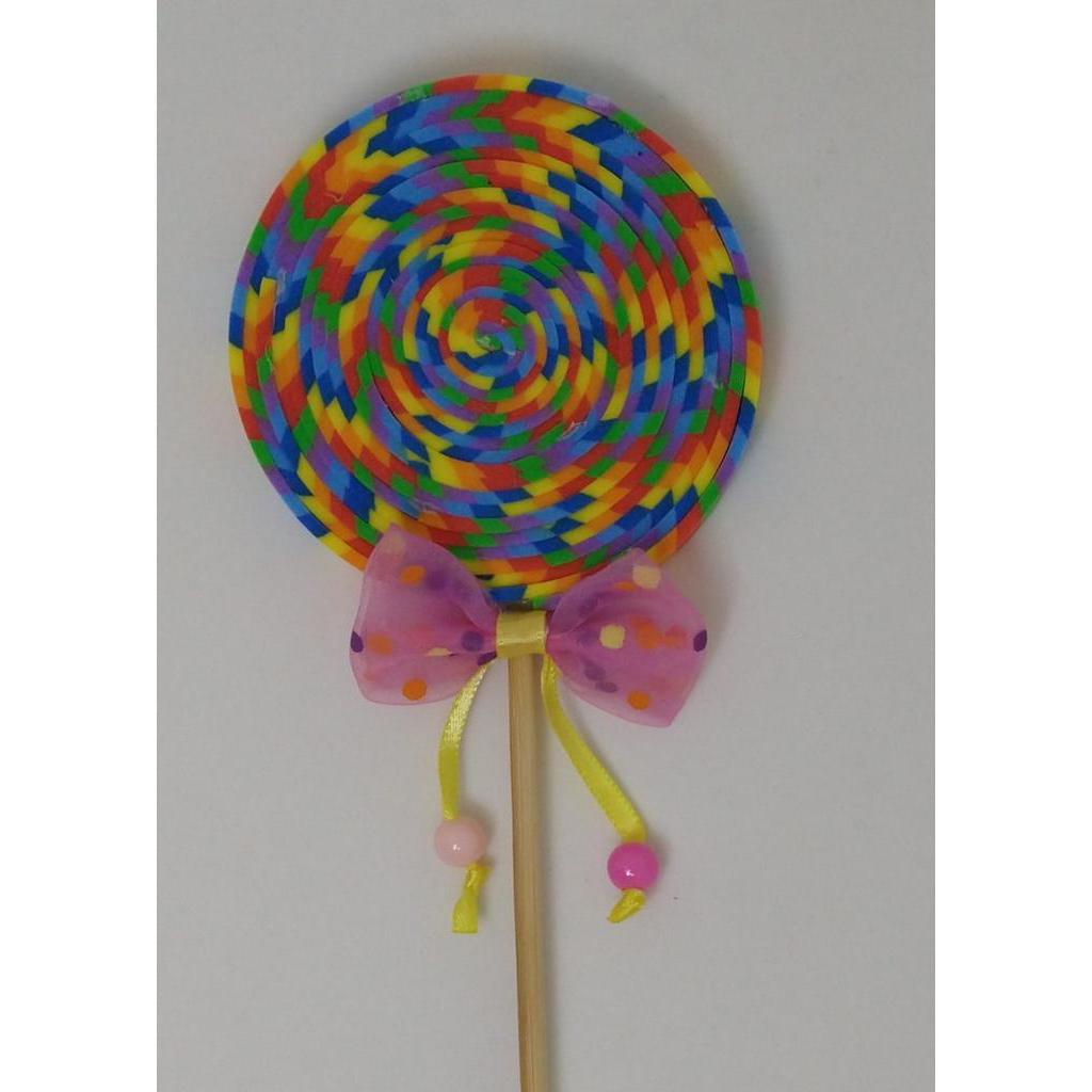 Pirulito em e.v.a - Turma do Chaves -Ensaio fotográfico bebê | Shopee ...