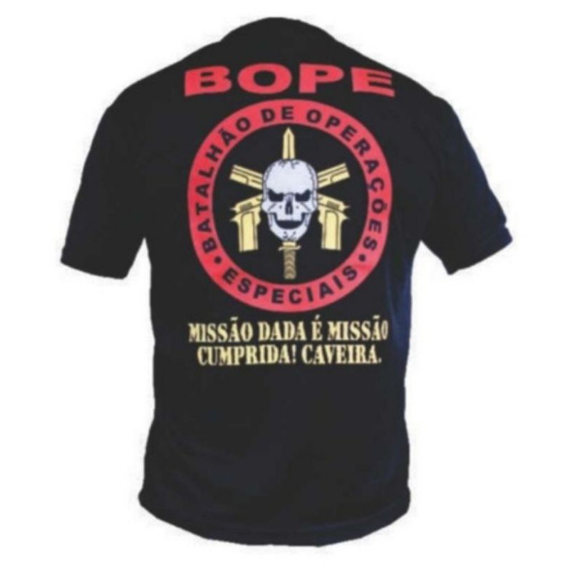 Camiseta Bope Tropa De Elite Original | Shopee Brasil