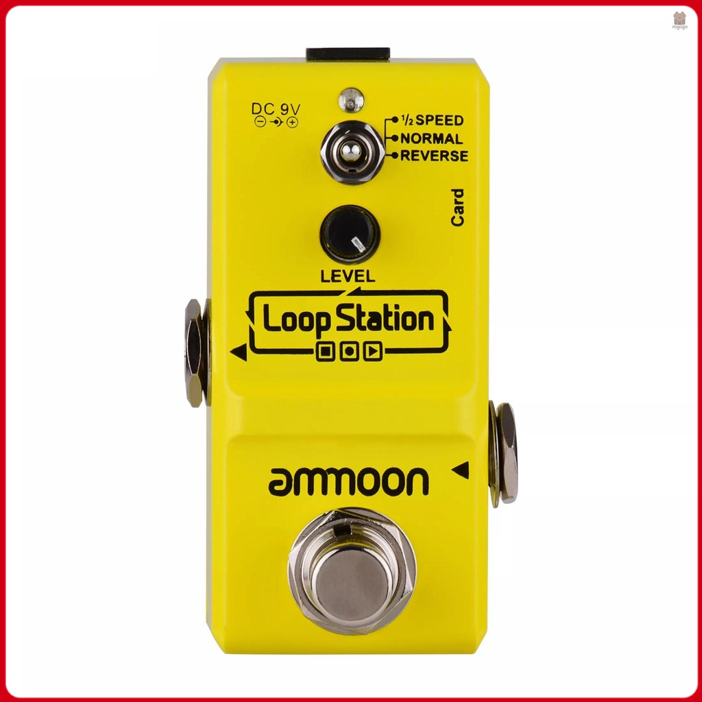 Mini Pedal De Loop Estação De Munição Com Efeito De Looper 10 Minutos ...
