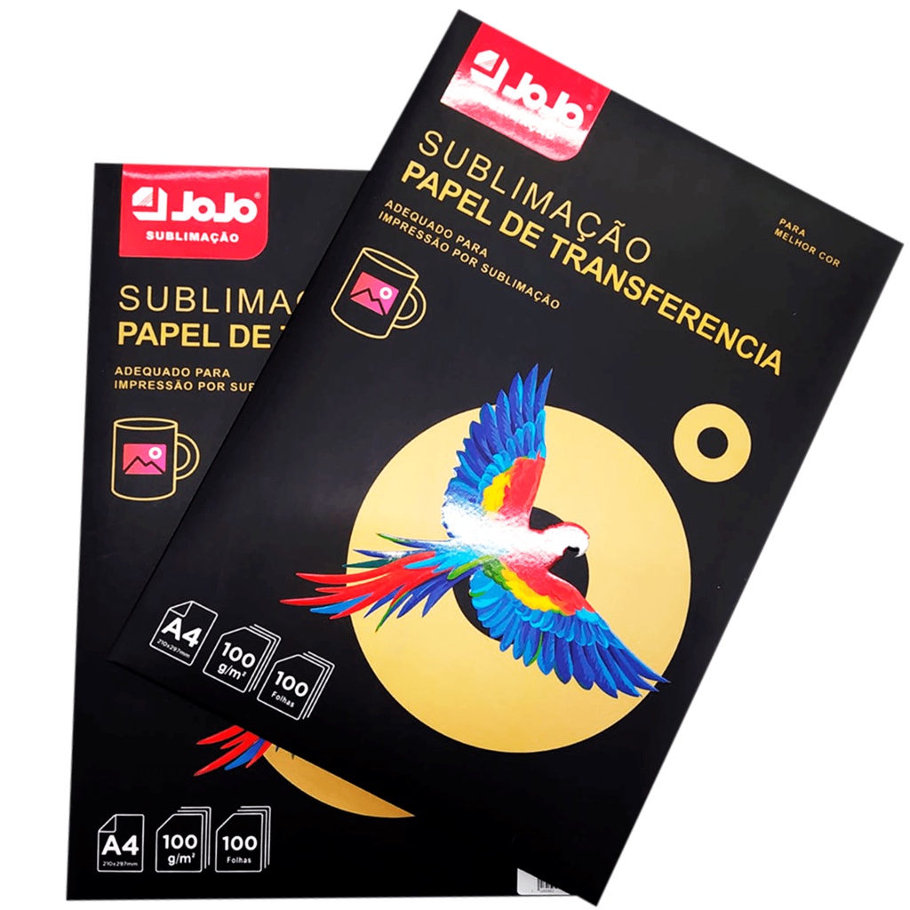 Papel Sublimático Jojo Fundo Rosa A4 - 100 FOLHAS | Shopee Brasil