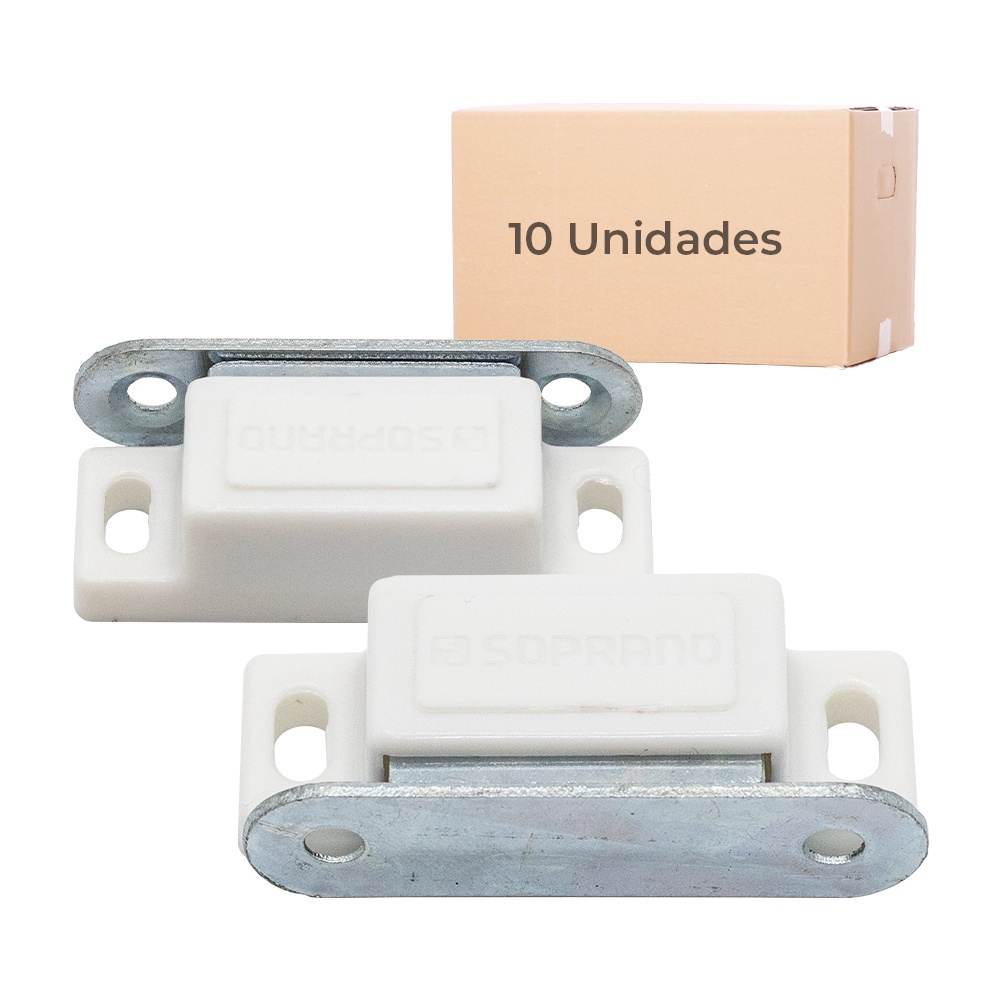 Fecho Magnetico Para Porta De Armarios Ima 10 Unidades | Shopee Brasil