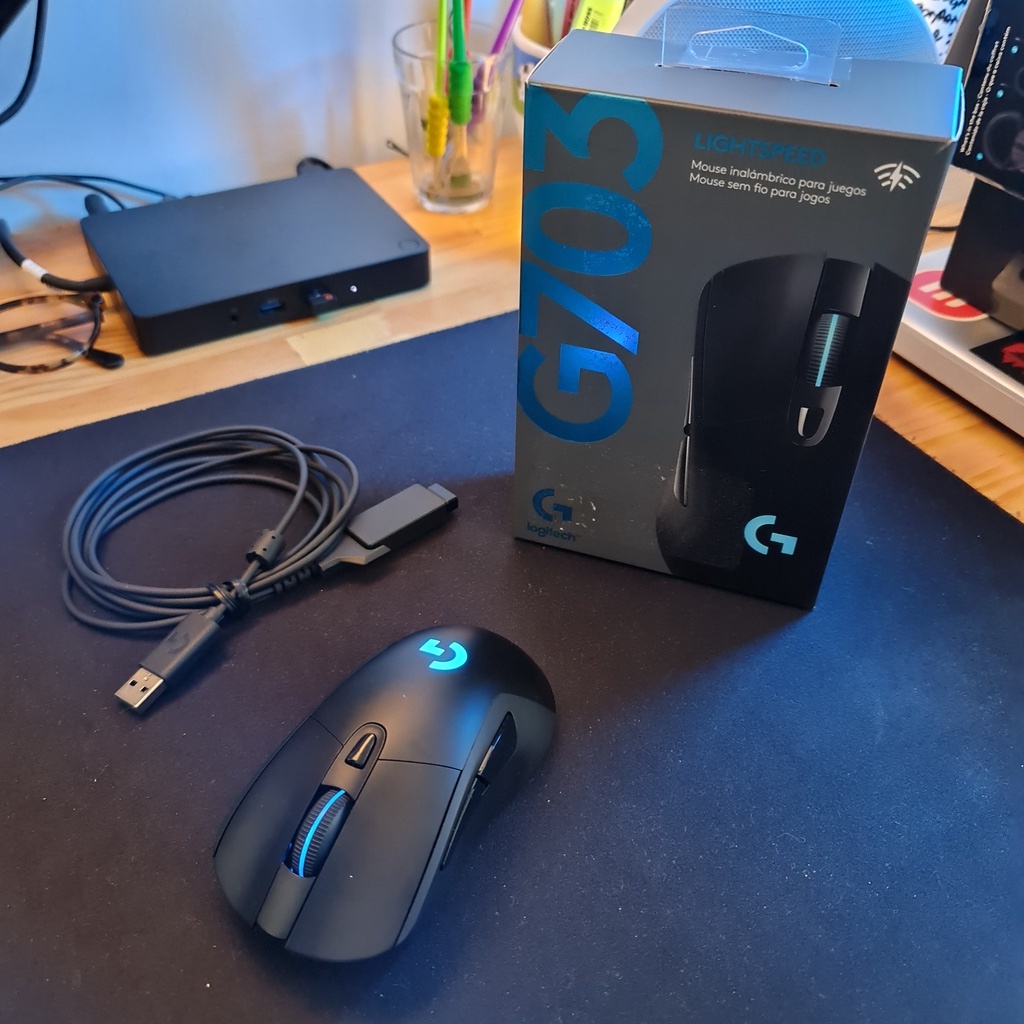 Mouse Gamer Sem Fio Logitech G703 LIGHTSPEED | Shopee Brasil