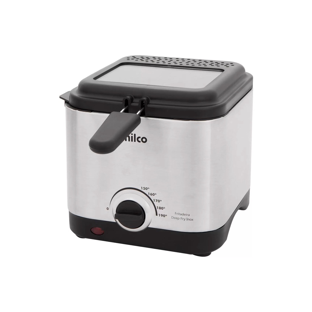 Fritadeira Elétrica Philco Deep Fry Inox 1.8l Prata 110v | Shopee Brasil