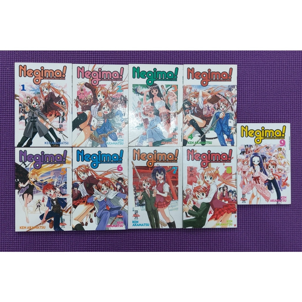 NEGIMA N°: 01 ao 40 MANGÁ PT BR PACOTE | Shopee Brasil
