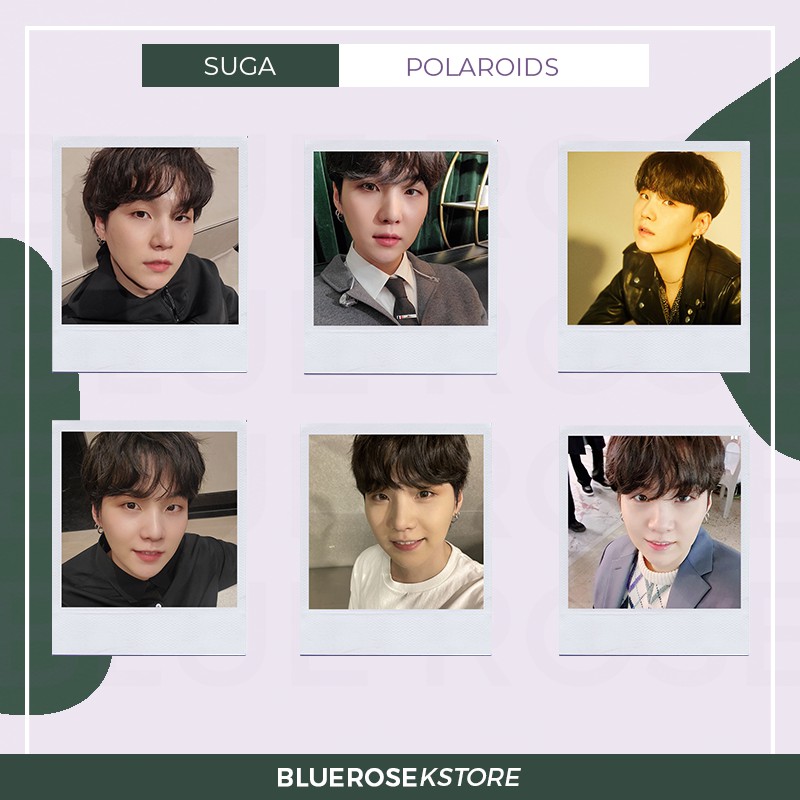 Polaroids - Suga (BTS) | Shopee Brasil