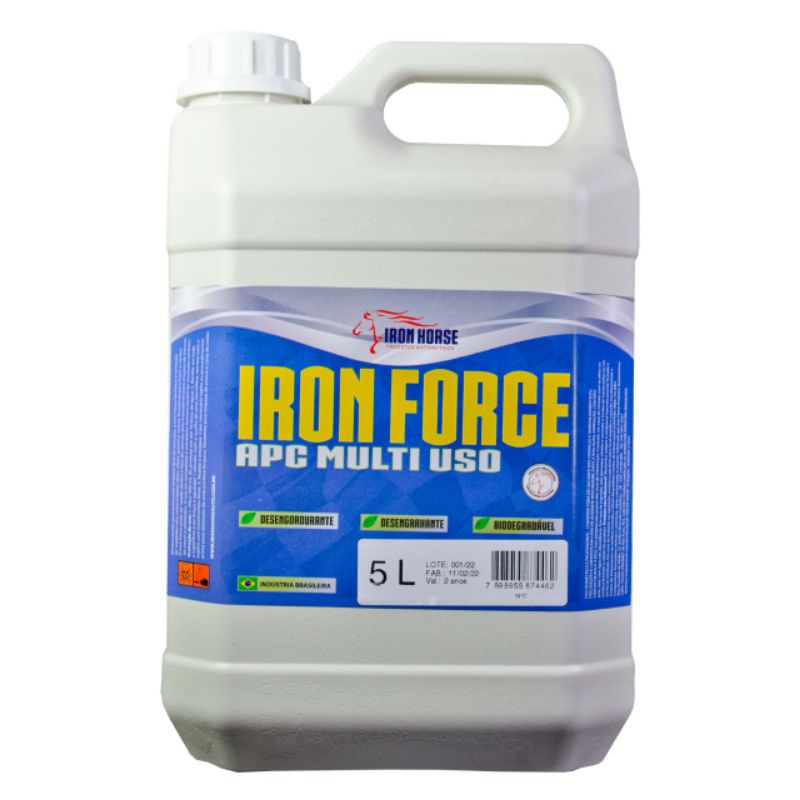 Iron Force APC Limpador Multiuso 5 L | Shopee Brasil