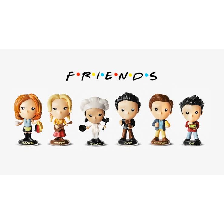Bonecos miniaturas colecionaveis FRIENDS | Shopee Brasil