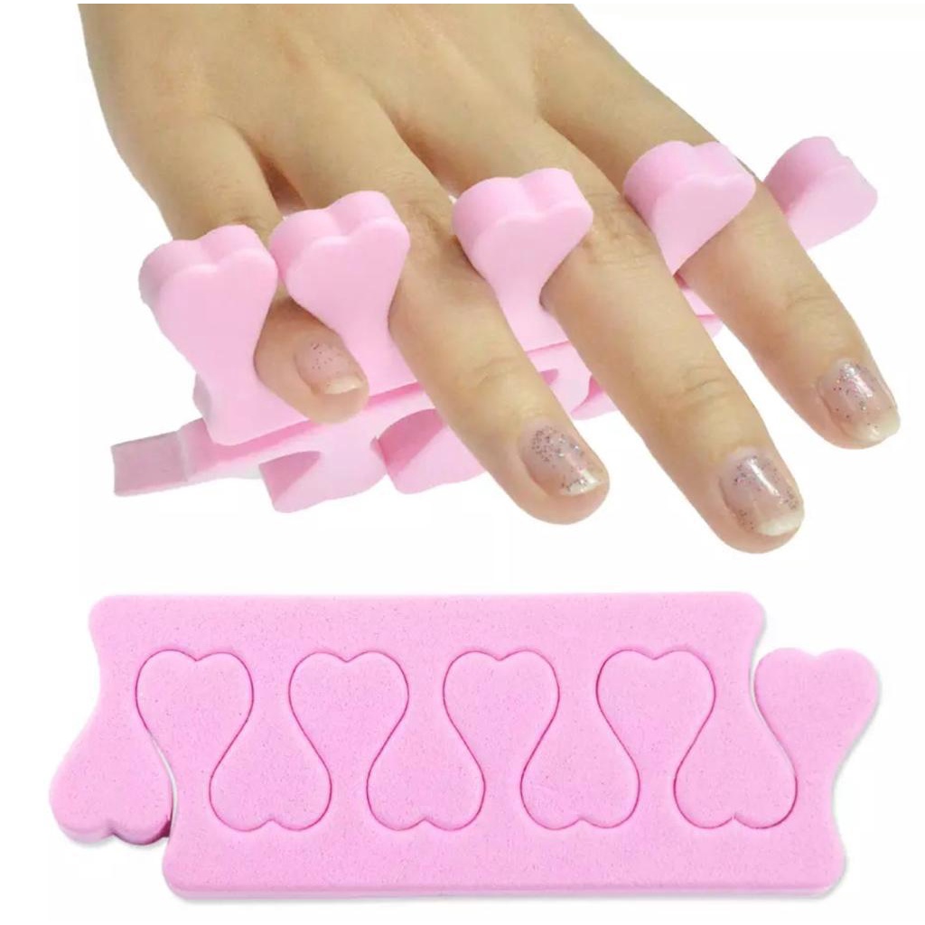 Kit Separador De Dedo Eva Pedicure Reutilizável | Shopee Brasil
