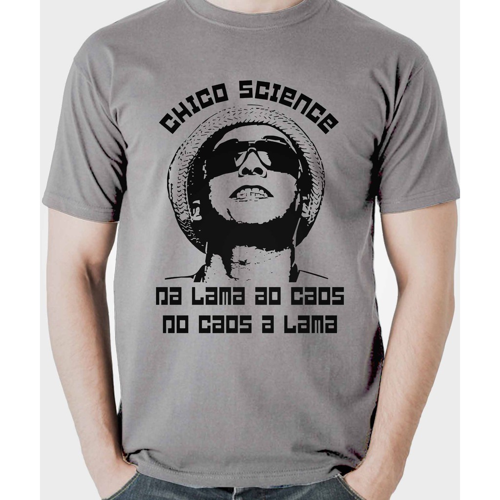 Camiseta Chico Science Nação Zumbi | Shopee Brasil