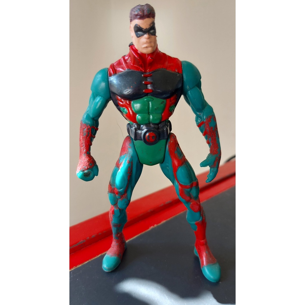Boneco Usado - Antigo Anos 90 - Robin - Super Powers - 15 Cm - Batman ...