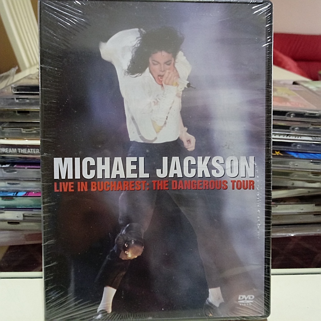 Dvd Michael Jackson - Live in Bucharest : The Dangerous Tour ( Lacrado) | Shopee Brasil