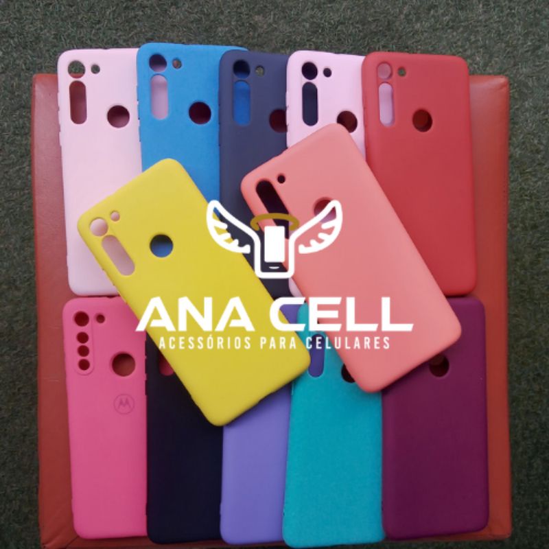 capas silicone aveludada para Motorola G8 | Shopee Brasil